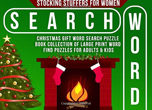 Stocking Stuffers for Women: Christmas Gift: Word Search Puzzle Book ...