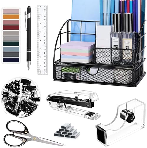 Amazon.com : Black Desk Organizers and Accessories, Black Office ...