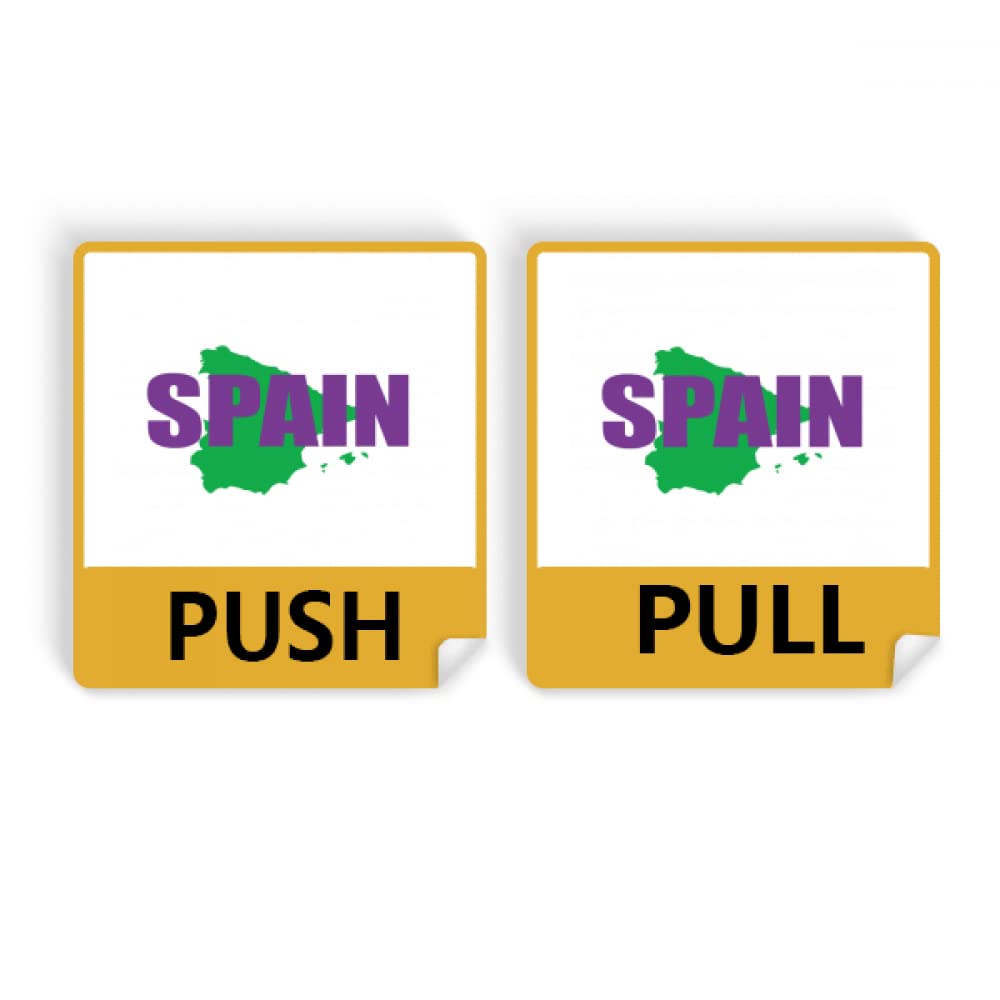 Push And Pull Signs In Spanish