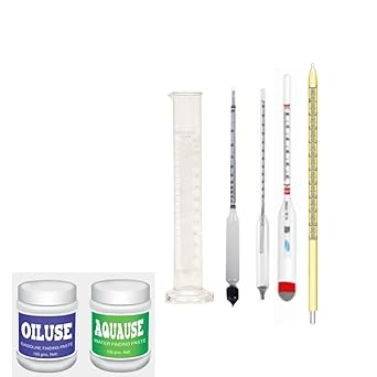 Bombey Scientific Fuel Testing Kit (Hydrometer-700-750, 750-800, 800 ...