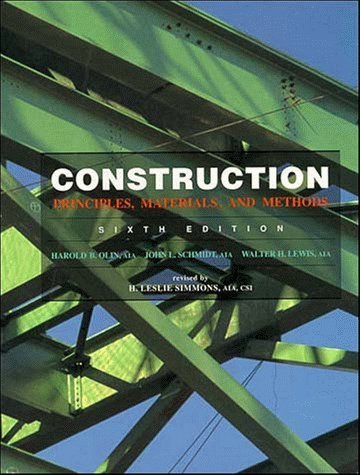 Buy Construction: Principles, Materials, and Methods: Principles ...