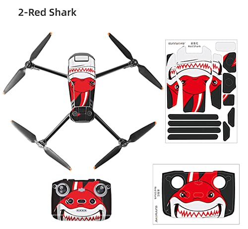 Mavic 3 Stickers Drones Body Sticker Remote Control Sticker Skins 3M ...