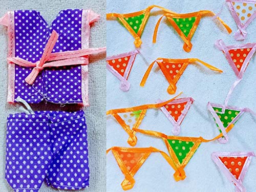 Buy Brij sugandha Ladoo Gopal Ji Cotton Night Suit Set with Free 12 ...