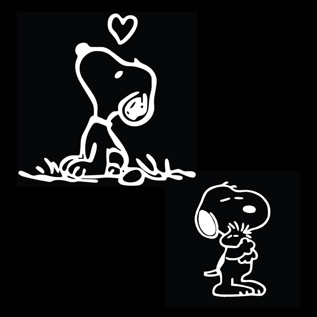 Amazon.com: Snoopy Peanuts Woodstock - Sticker Graphic - Auto, Wall ...