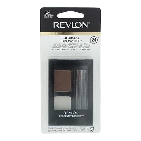 Amazon.com : Revlon Eyebrow Kit, ColorStay Brow Kit Eye Makeup with ...