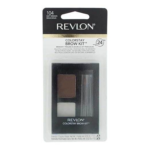 Amazon.com : Revlon Eyebrow Kit, ColorStay Brow Kit Eye Makeup with ...