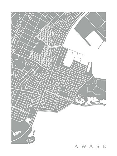 Amazon.com: Awase Map Print : Home & Kitchen