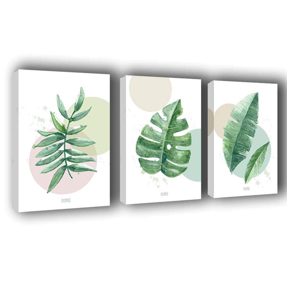 Modern Leaf Paintings