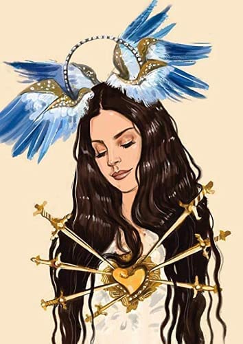 The Retail Tree Lana Del Rey Angel 12×16 inch Poster Rolled Poster For ...