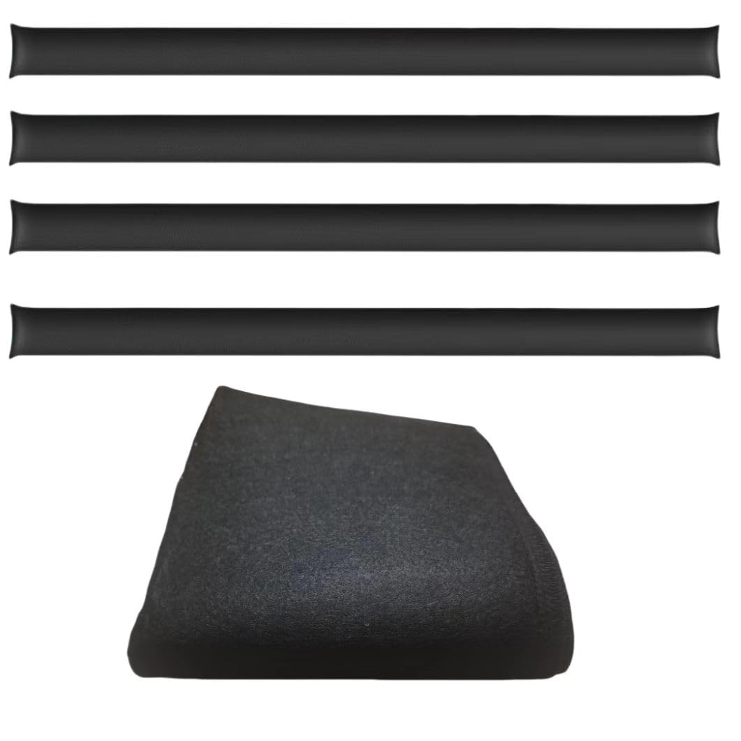 Amazon.com: Water Barrier 5 ft x 6.5 inch Absorbent Flood Barriers Home ...