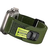 ULTIMAL Elastic Strap Compatible with Apple Watch Strap 44mm 45mm 46mm ...