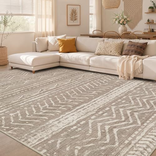 Amazon.com: Nakagishi Area Rug Living Room Rugs: 11x15 Large Soft ...