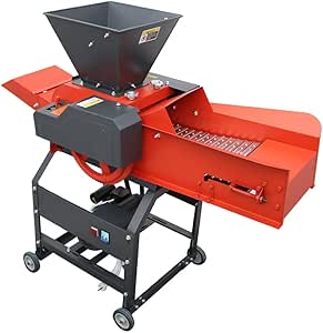 Amazon.com : HayWHNKN Electric Hay Crusher Grass Corn Straw Cutter ...