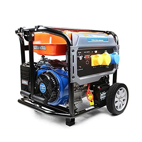 P1 Hyundai Powered 7.9kW / 9.8kVA Petrol Site Generator, Recoil ...