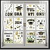 Amazon.com: HiloPack Graduation Decorations Class of 2024 Window Clings ...
