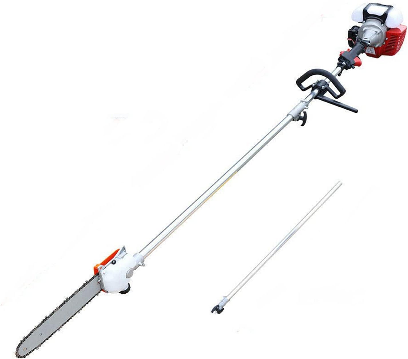 Amazon.com: 42.7CC 2 Stroke Gas Pole Saw, Powerful Pruner Chainsaw for ...