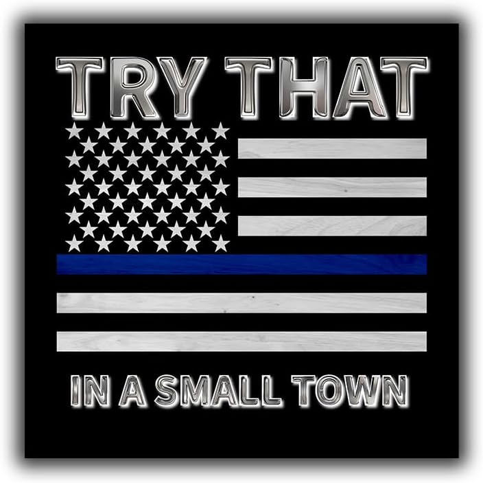 Amazon.com - Try That in A Small Town TBL Vinyl Decal Sticker - Thin ...