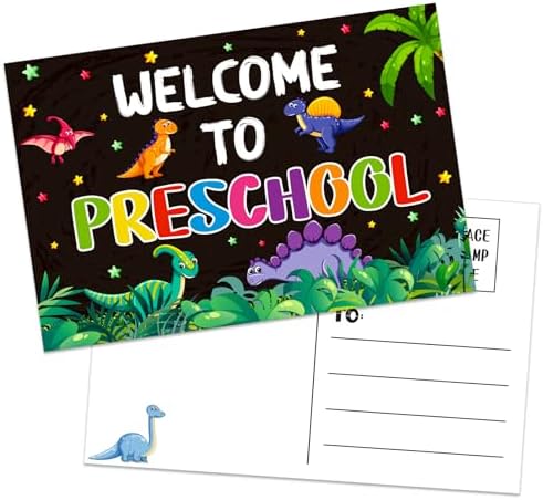 Amazon.com : Confetti Welcome to Our Class Postcard 30Pcs Back to ...