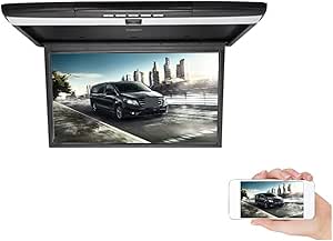 Amazon.co.jp: Car Headrest Player, 17.3" Car Monitor HD LCD Screen Car ...