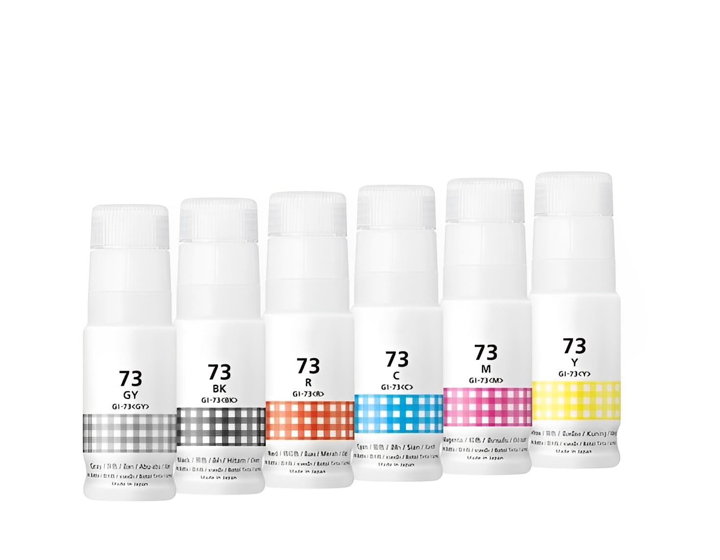 GI-73 Ink Bottle for Canon G570, G670, G550, G650, G620 Printers (All 6 ...