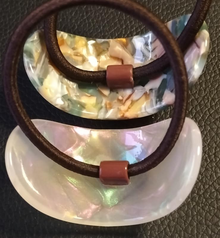 Amazon | shefun ヘアゴム べっ甲風 大人 髪ゴム ヘアアクセサリー マーブル 茶 2本セット レディース 輪ゴム 可愛い おしゃれ 髪飾り ポニーテール 髪 ゴム JP255 ...