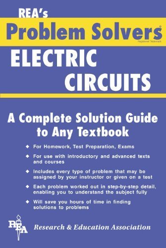 Electric Circuits Problem Solver (Problem Solvers Solution Guides) by ...
