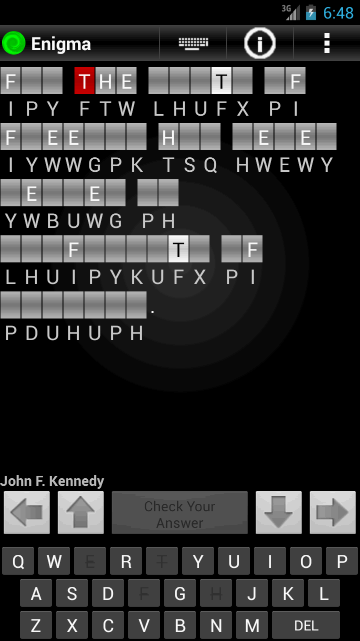 Enigma - Cryptograms - App on Amazon Appstore