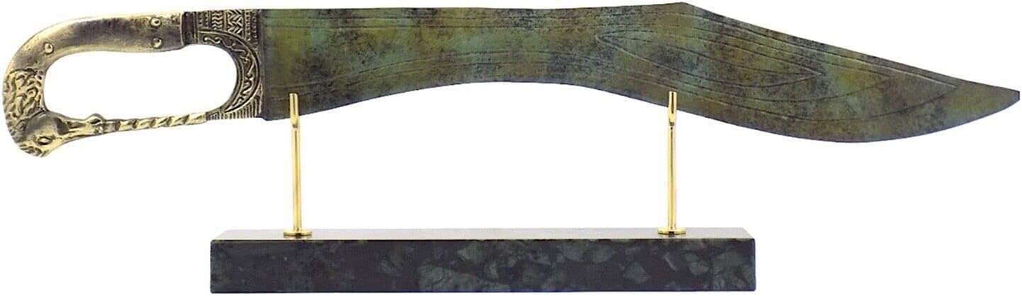 Amazon.com: Macedonian Kopis Sword Blade Ancient Greek Real Bronze ...