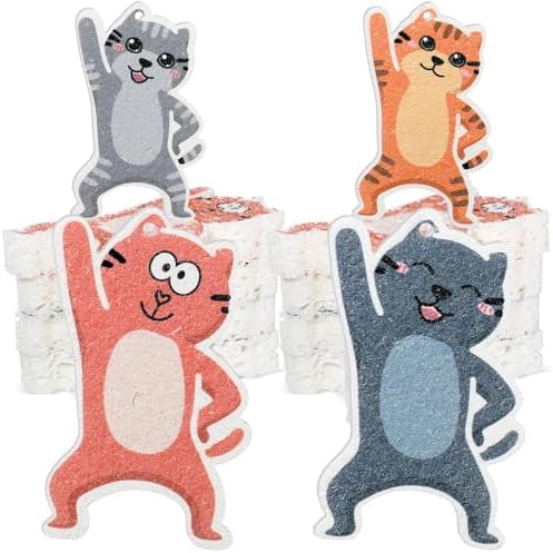 Amazon.com: Kikkerland Reusable Cat Scrub Sponge – Cleaning Supplies ...