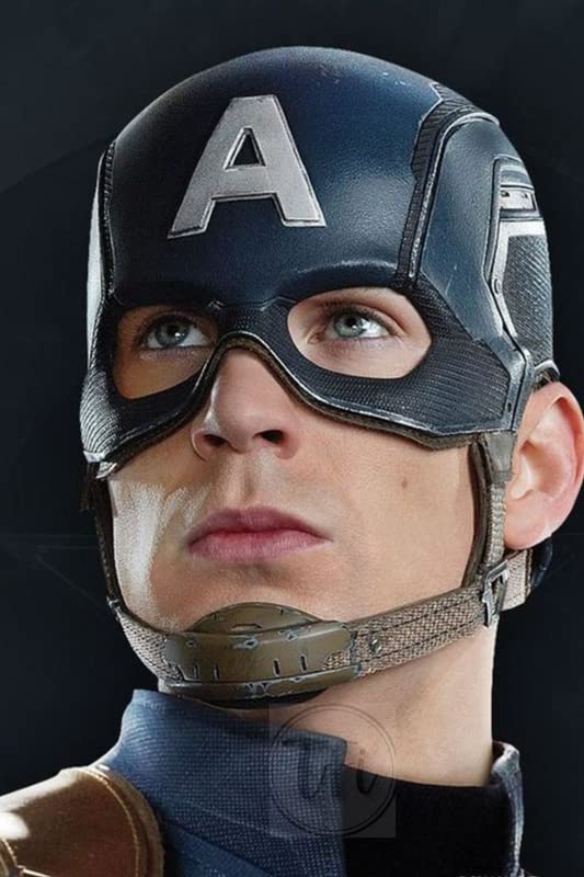 Posters Of Captain America, With Double Sided Tape, Unframed, HD Print ...
