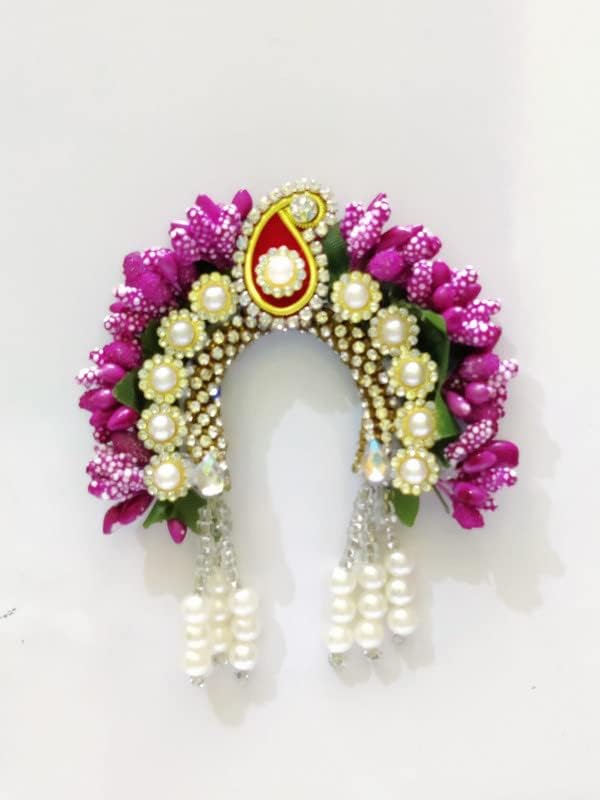 Amazon.com: M.A Crystal / Designer Chandrika for Radha Rani/Designer ...