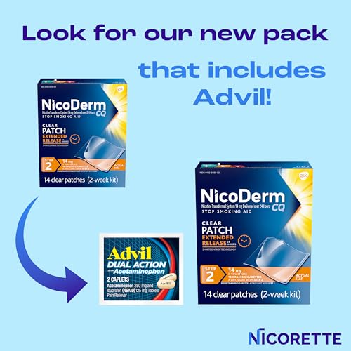 NicoDerm CQ Step 2 Nicotine Patches to Quit Smoking - Stop Smoking Aid ...