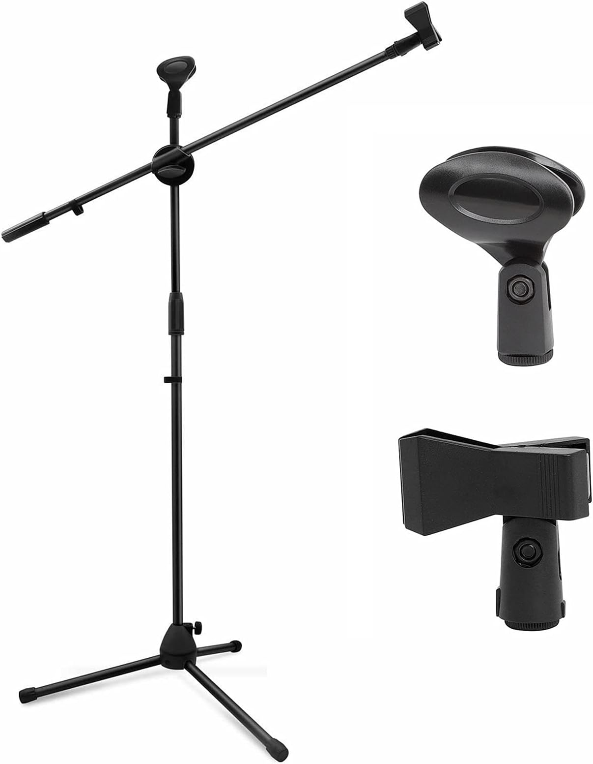 GLEAM Tripod Boom Microphone Stand - Mic Stand with Carrying Bag ...