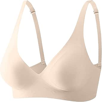 GOSEAGOTOFUN Seamless Sports Bras for Women No Underwire Seamless ...