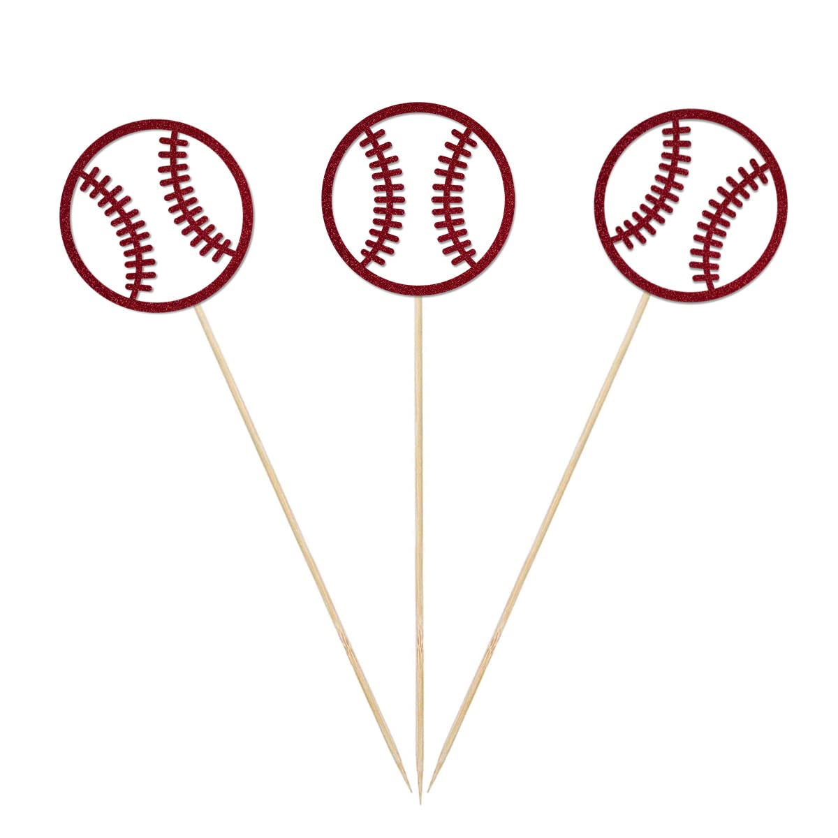 Amazon.com: Baseball Centerpiece Sticks, 12-Pack Table Topper Double ...