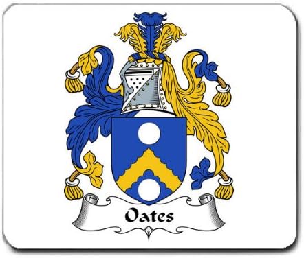Amazon.com: Oates II Family Crest Coat of Arms Mouse Pad : Office Products