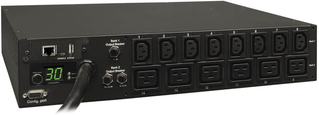 Amazon.com: Tripp Lite 5.8kW Single-Phase Switched PDU with LX Platform ...