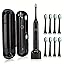 Osmo MaxClean 2.0 Electric Toothbrush, for Adults with 8 Brush Heads (Black) : Amazon.co.uk ...