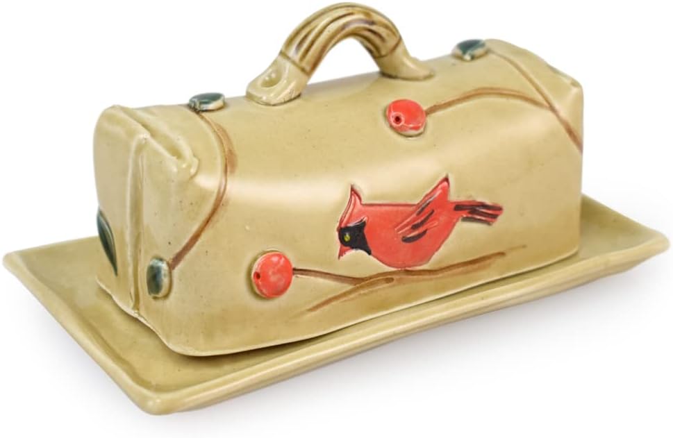 Amazon.com | Garden Birds American Made Stoneware Pottery Collection ...