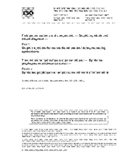 ISO/DIS 1219-1, Fluid power systems and components - Graphic symbols ...