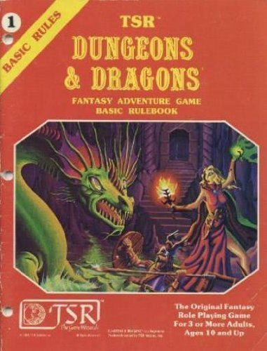 TSR Dungeons & Dragons Fantasy Adventure Game: Basic Rulebook #1: Gary ...