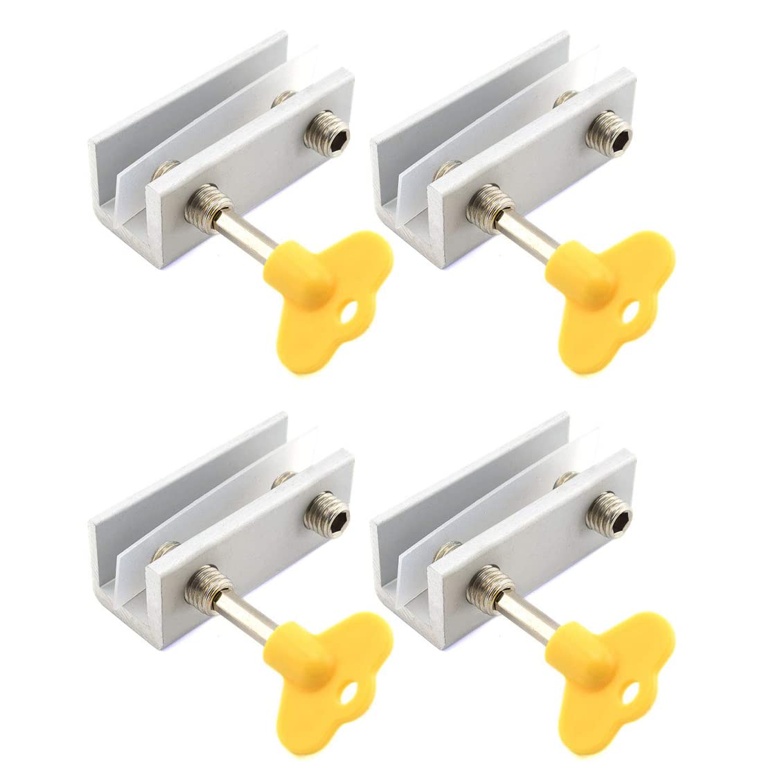 Buy Window Locks, Sliding Security Window Lock Bulk with Key Vertical ...