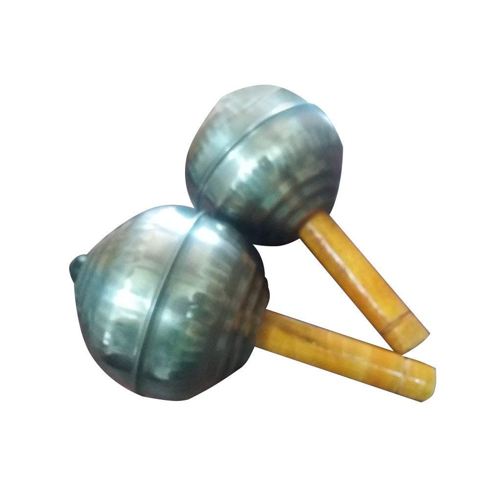 SAI MUSICALS Musical Instrument Band Jhunjhuna (Silver) : Amazon.in ...