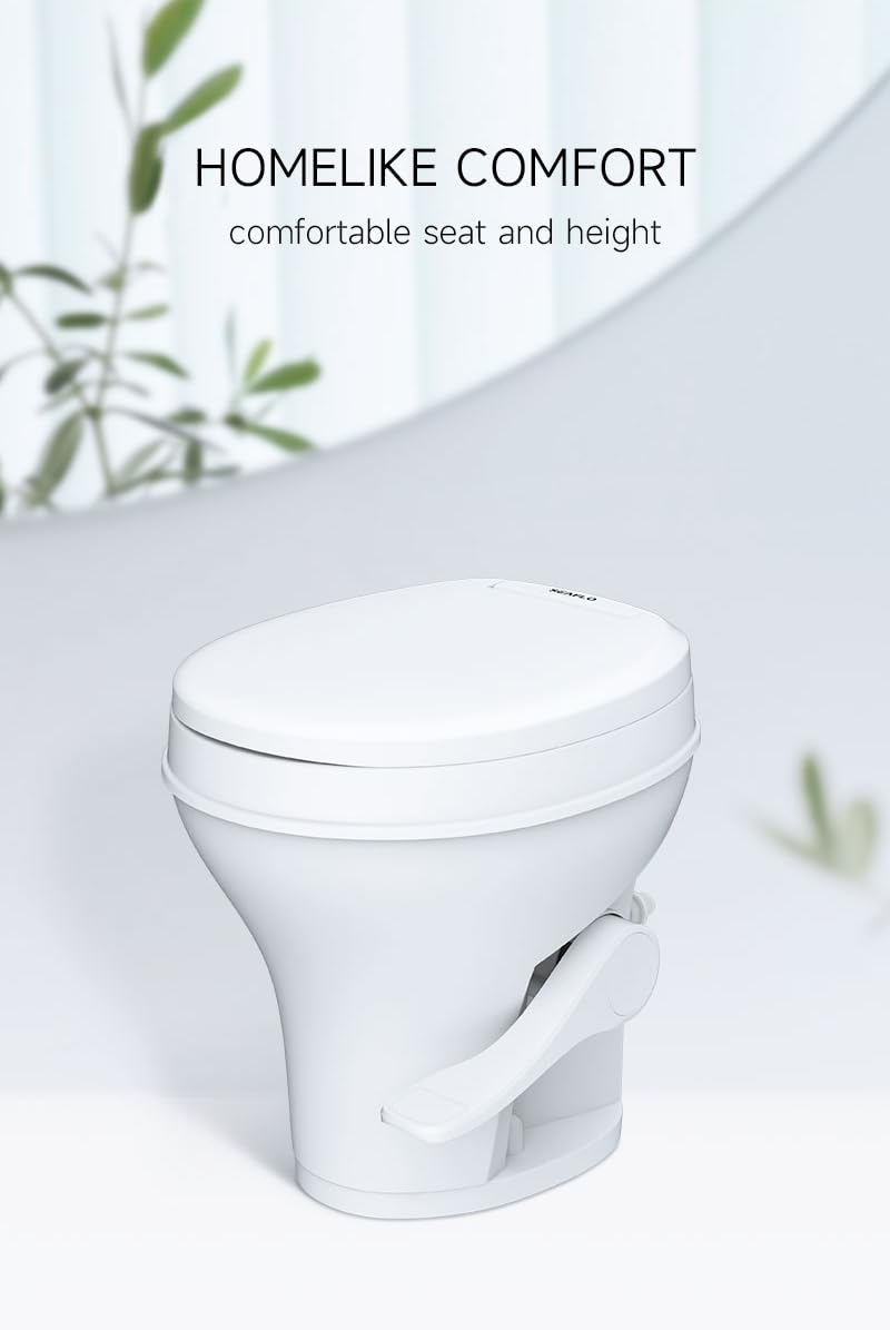 Snapklik.com : Residential Height RV Toilet