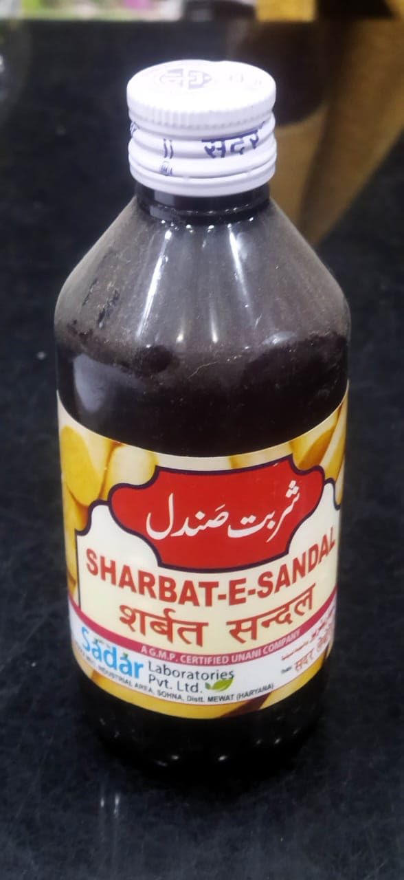 SADAR DAWAKHANA SHARBAT SANDAL (200ML PACK OF 2) : Amazon.in: Health ...