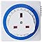 STATUS Timer Switch | 7 Day Digital Timer Light Switch | White UK Plug | S7DDT3 : Amazon.co.uk ...