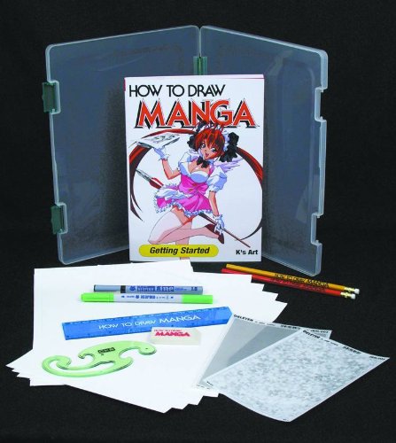 How To Draw Manga Getting Started Kit : Various: Amazon.co.uk: Books