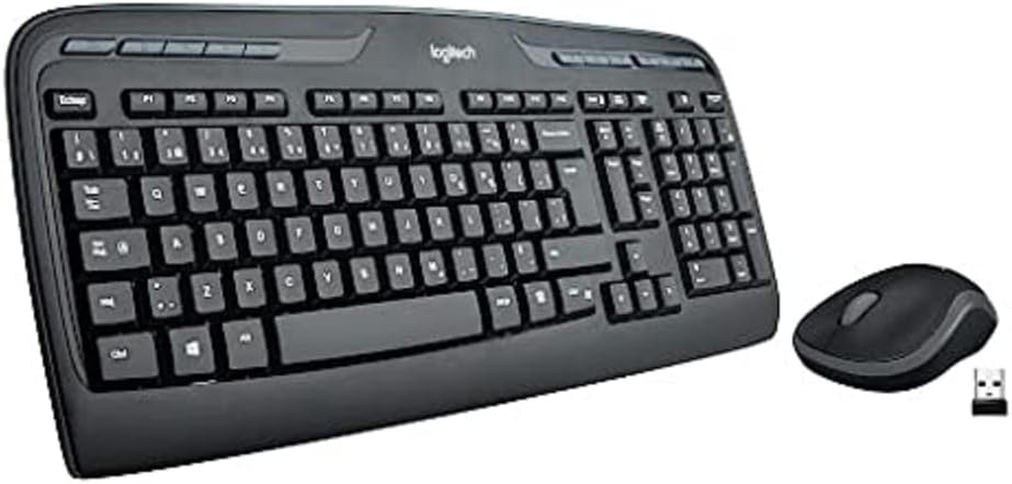 Logitech Wireless Desktop MK320 2.4GHz Wireless Keyboard French 920-002840
