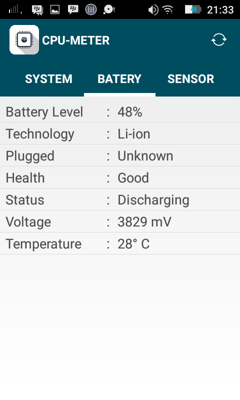 CPU-METER - App on Amazon Appstore