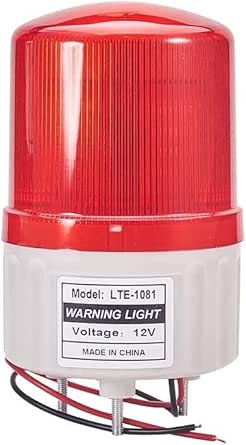 Amazon.com: Jutagoss Warning Light, 12V 2W Industrial Signal Light ...